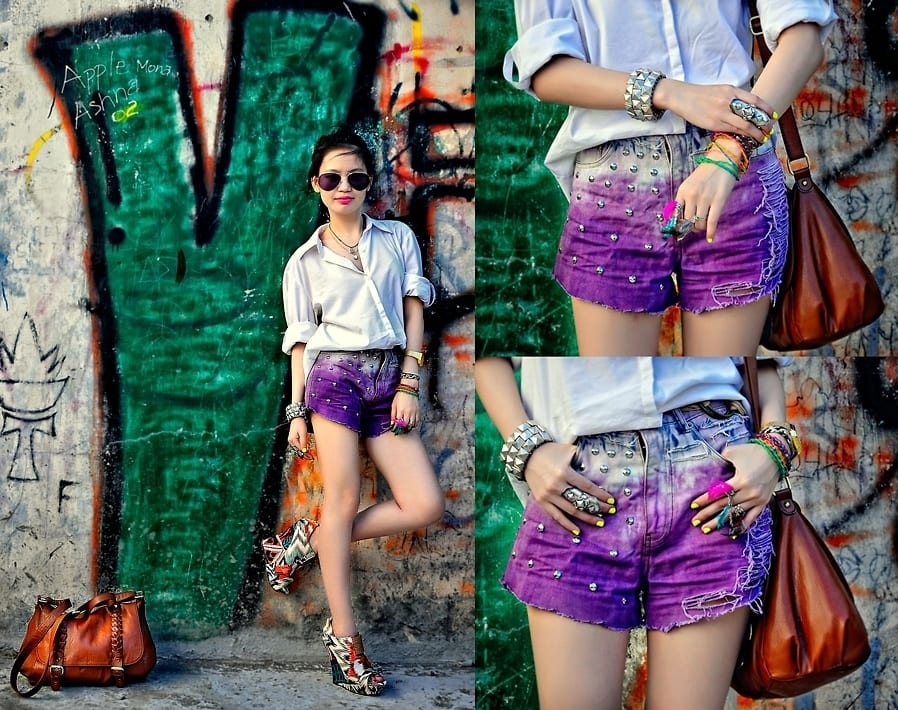 Fashionista NOW: A Pop Of Purple In Fashion - Embracing The Color Trend