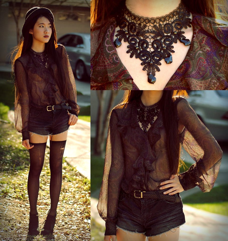 Fashionista NOW: The Sheer Top Trend ~ How To Wear It Stylishly?