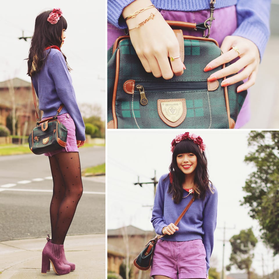 Fashionista Now: Wearing Shades Of Purple – The Color Trend