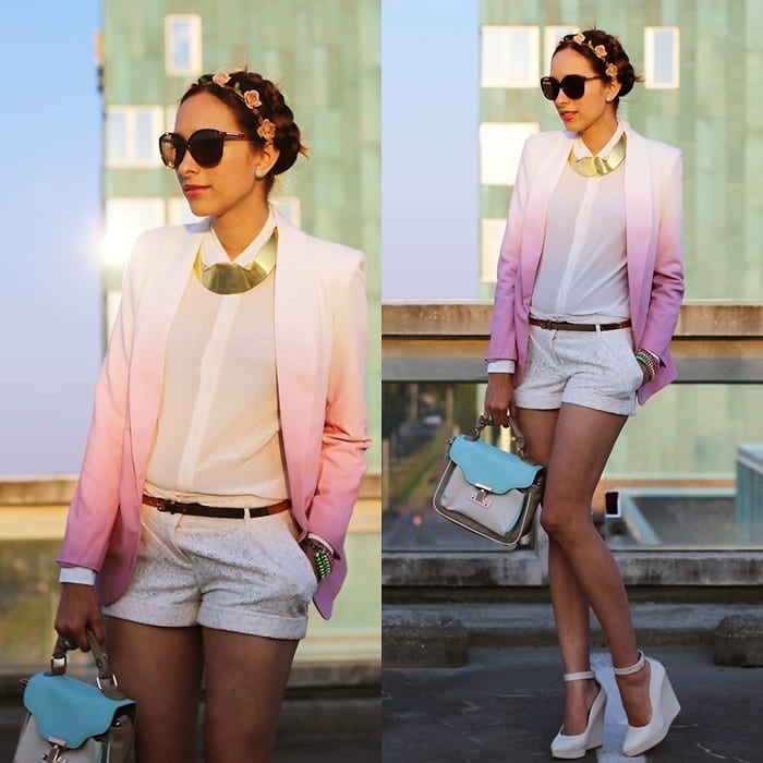 Fashionista NOW: Color Gradient In Fashion ~ The Ombre Trend