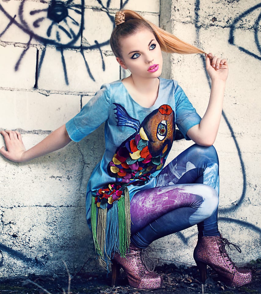 Fashionista NOW: Ocean Inspired Fashion ~ The Fish Print Trend