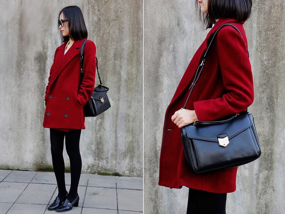 Fashionista NOW: Brilliant Red Coat Fashion Inspiration