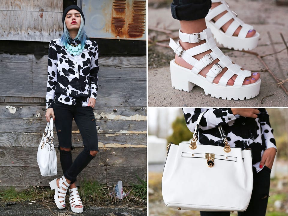 Fashionista NOW: Chic Cow Prints Fashion Inspiration