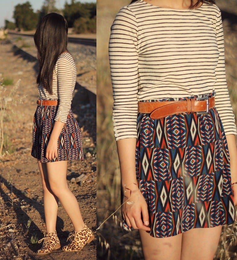 Fashionista NOW: Neo-Ethnic Earthy Tribal Skirt Fashion Inspiration