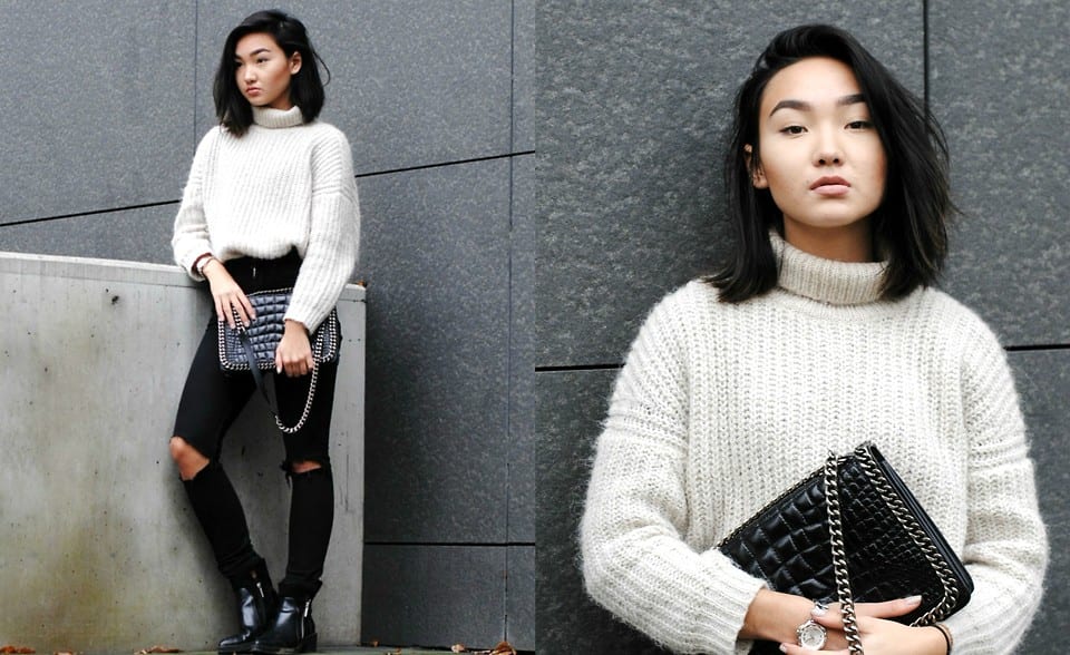 Fashionista NOW: 5 Edgy Ways To Style Knit Sweaters Fashion Inspiration