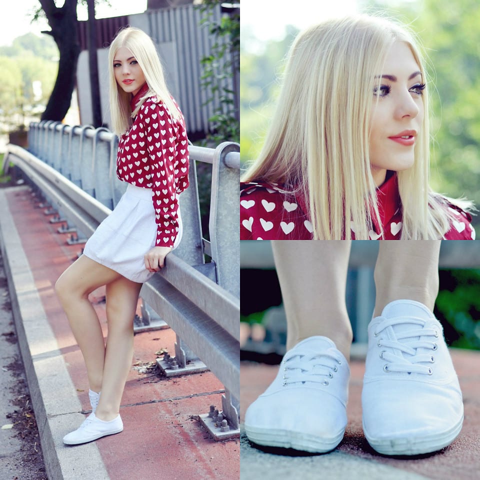 How To Wear Heart Prints Fashion Inspiration