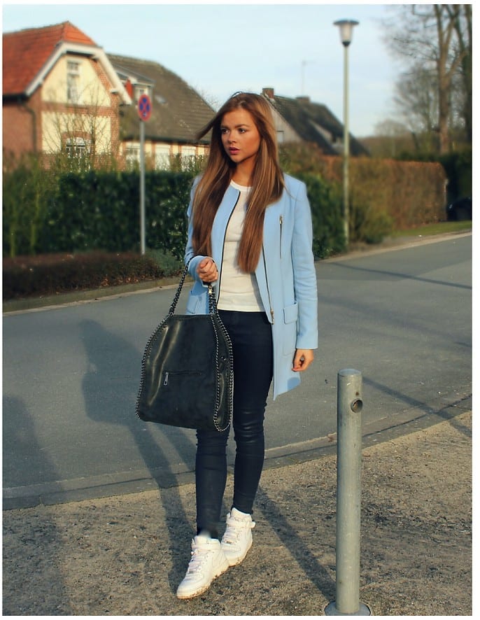 Fashionista NOW: 10 Ways To Wear Baby Blue Fashion Inspiration