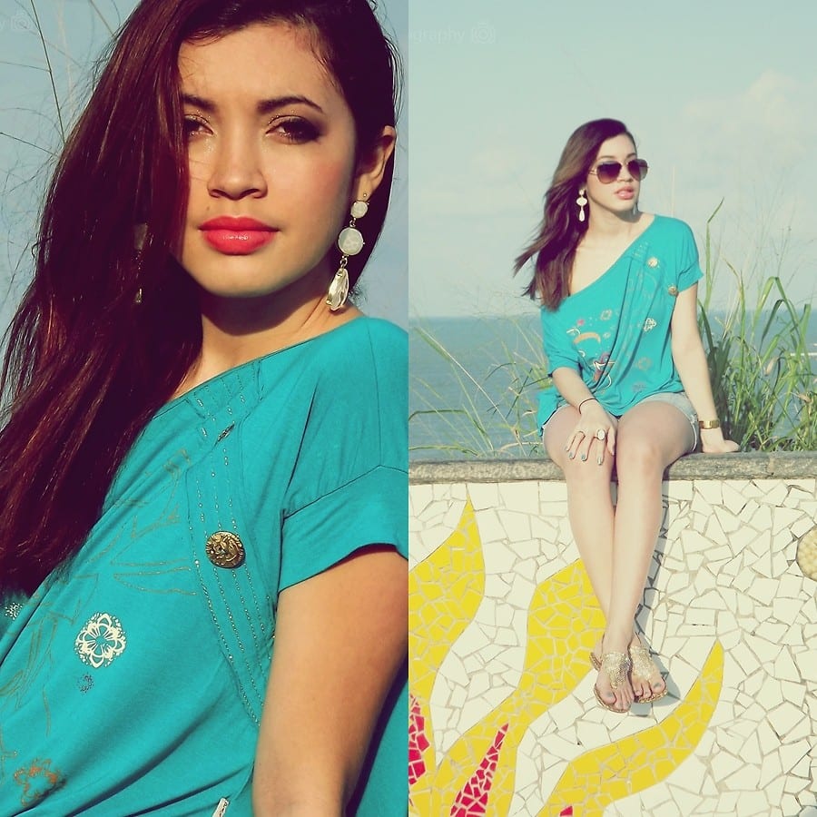 7 Ways To Wear Turquoise Tops Fashion Inspiration
