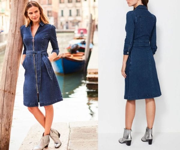 3 Classic Denim Dress Styles To Wear Before The Year’s Over