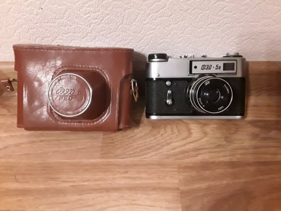 FED-5V Russian Rangefinder Camera with industar 61 l/d 2,8/53mm ( Fed ...