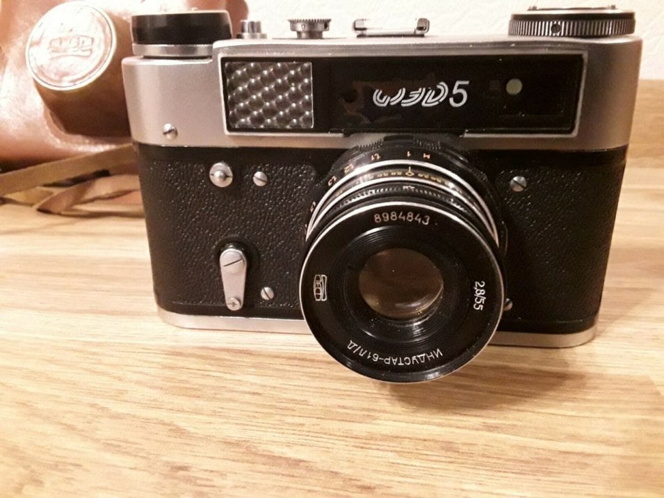 FED 5 Body Russian 35mm Rangefinder Camera, Industar-61 l/d (2.8/55 ...