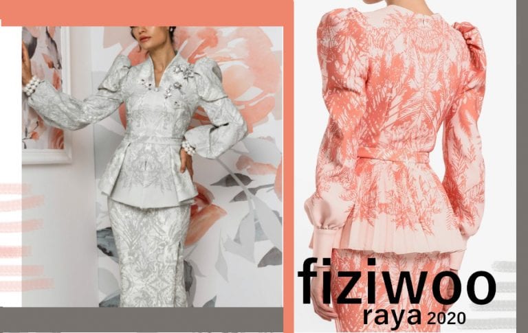 Fiziwoo Raya 2020 Collection Celebrates Strong Shoulders And Sleeves