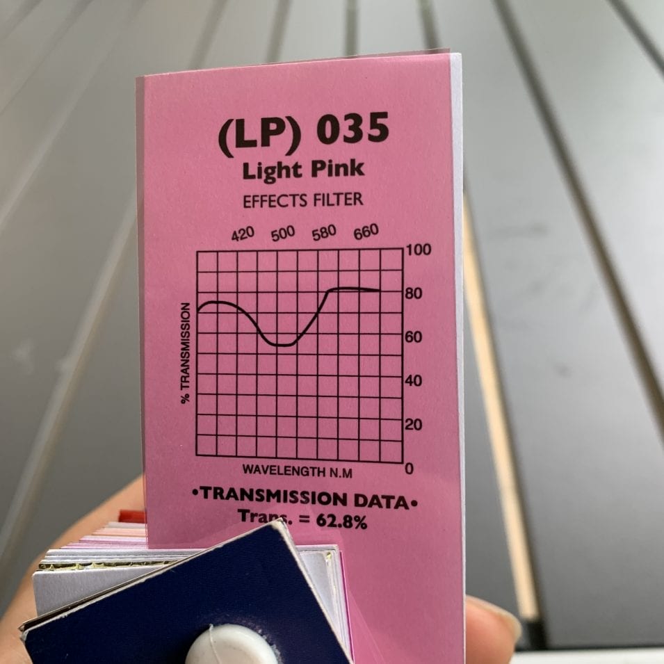 Chris James & Lee Filter Production Color Gels and Diffuser Malaysia ...