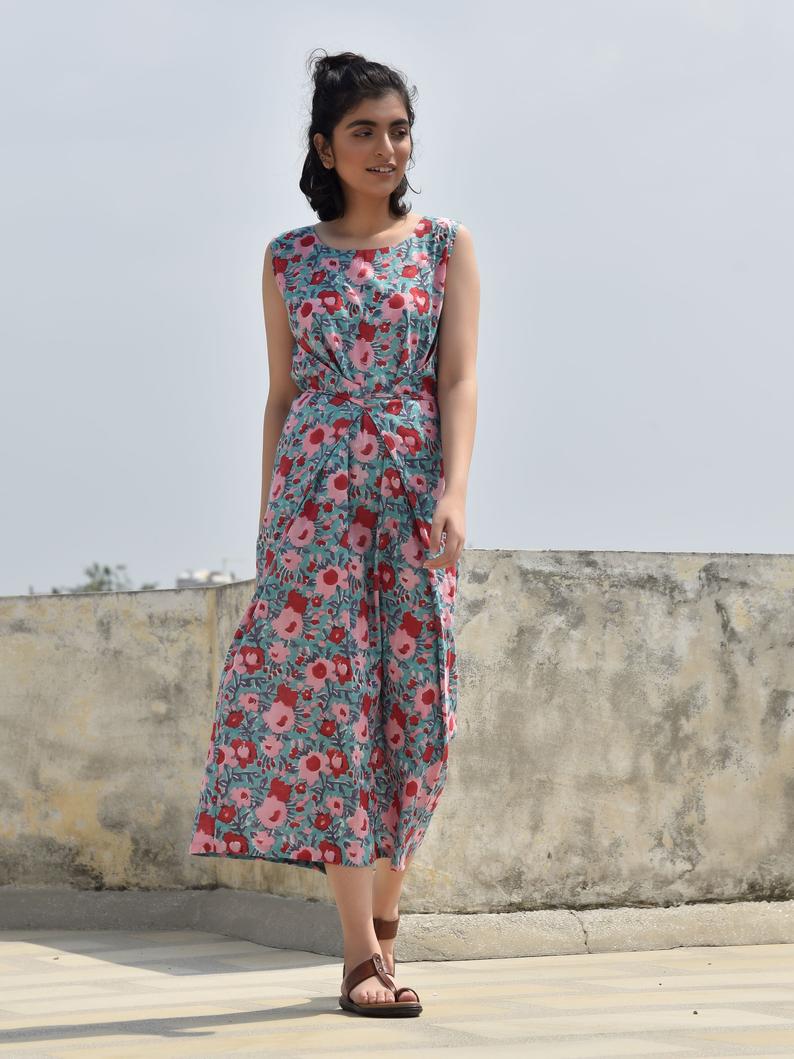 Breezy & Quirky ~ Indian Summer Cotton Hand Block Print Dresses