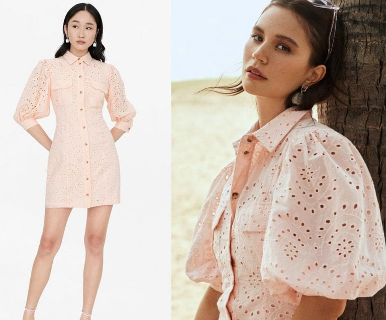New Year’s Eve Fashion Inspo: The Eyelet Dress Style