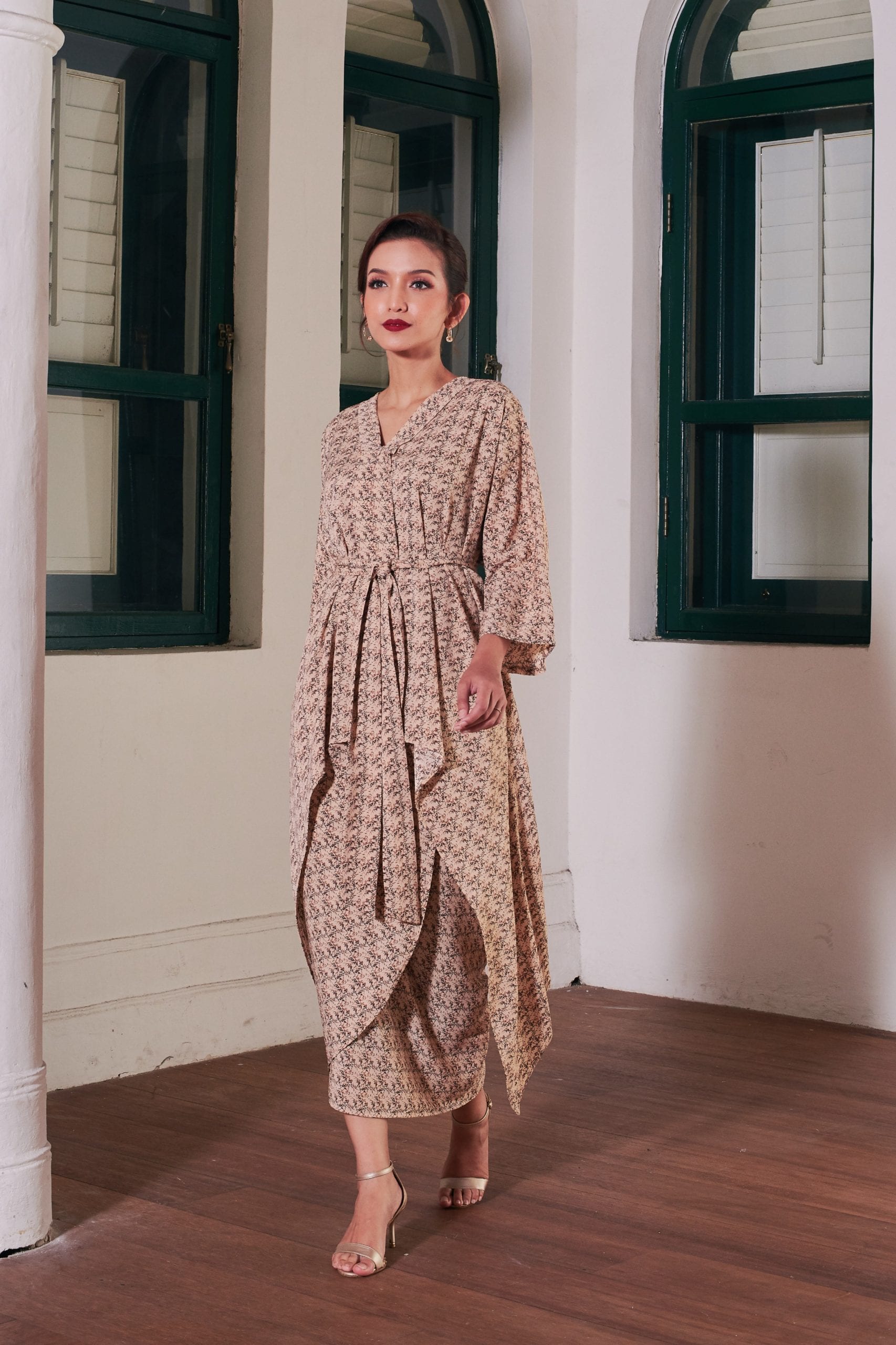 Baju Raya 2021 Inspo: Batwing Pareo In 4 Distinct Styles