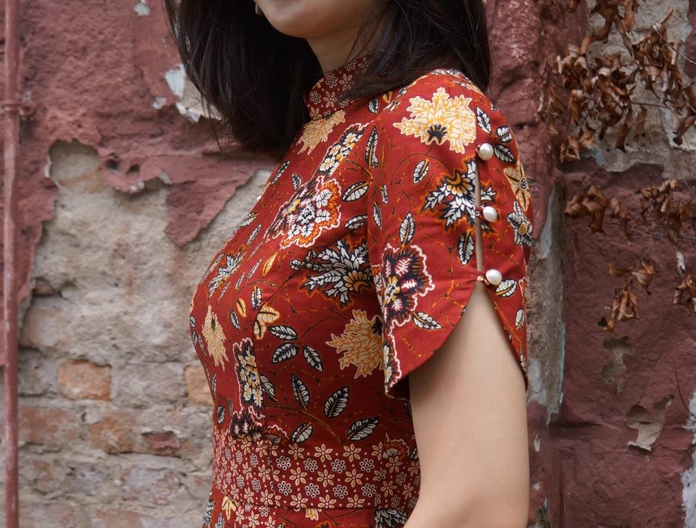 For The Love of Batik: Custom-Made Saree Blouses