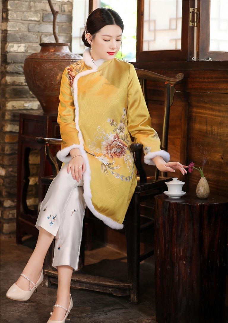 Cheongsam Fashion Vibes for A Cozy Holiday Look