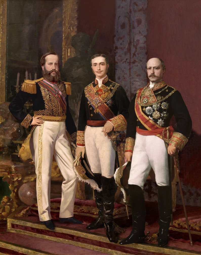 Historical Portrait Vibes: Reimagined In Regal Ways