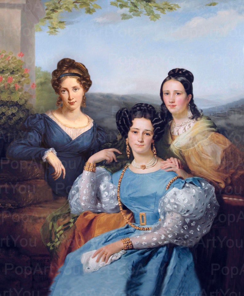 Historical Portrait Vibes: Reimagined In Regal Ways